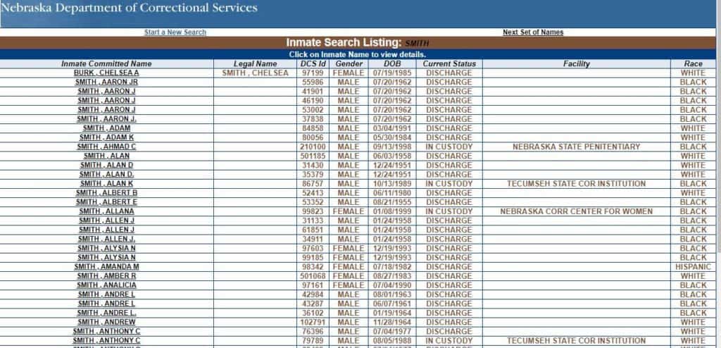 Inmate Search Nebraska – The Ultimate Guide - 2025 - Public Records Search