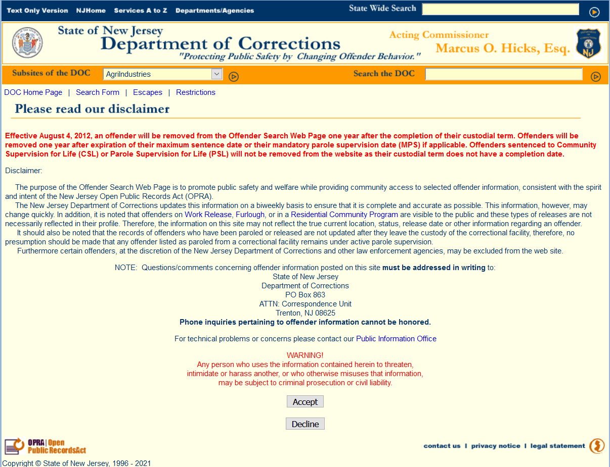 Inmate Search New Jersey – The Ultimate Guide - 2025 - Public Records ...