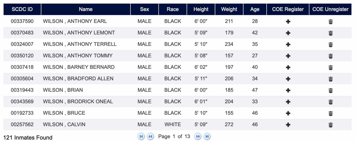 Inmate Search South Carolina – The Ultimate Guide - 2024 - Public ...