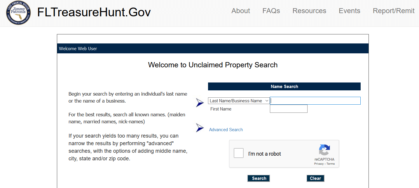 Unclaimed Money In Florida – The Ultimate Guide - 2025 - Public Records ...
