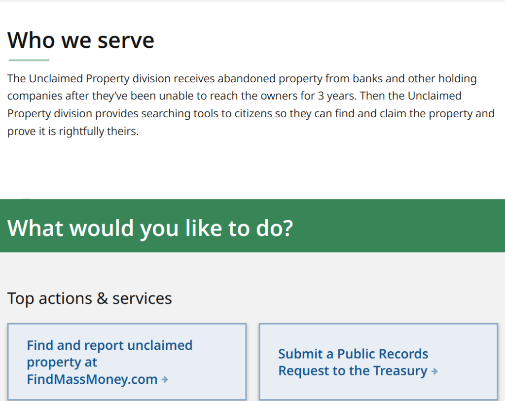 Unclaimed Money In Massachusetts – The Ultimate Guide - 2025 - Public ...