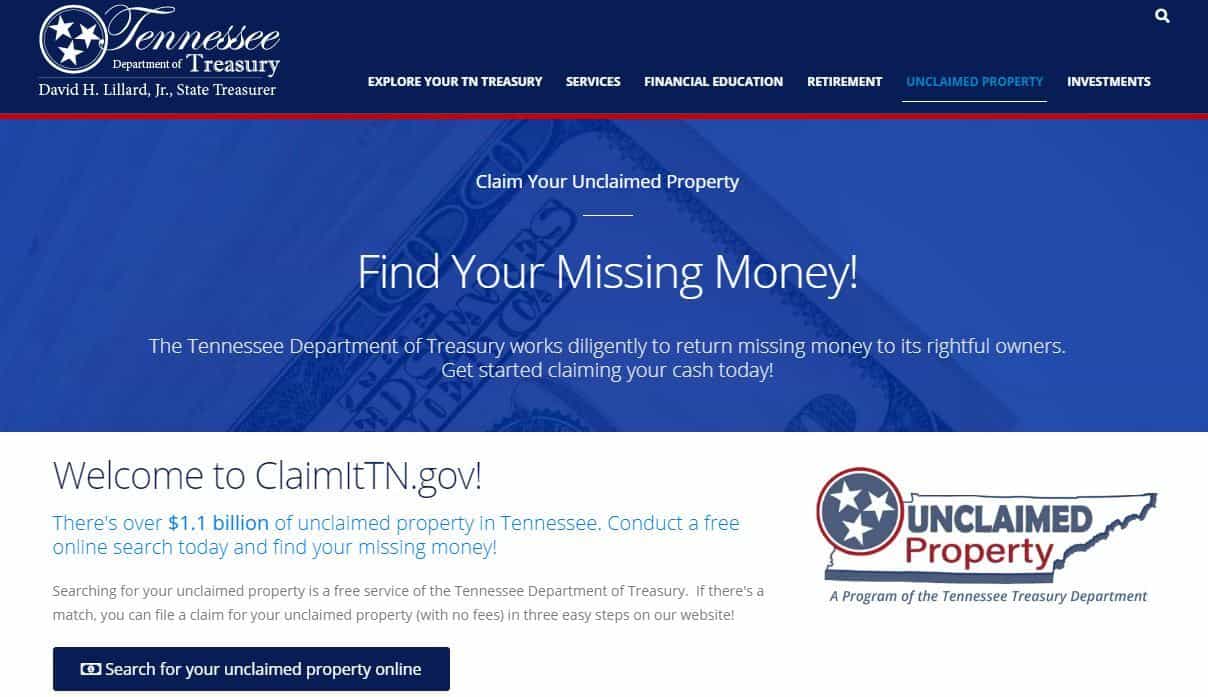 Unclaimed Money In Tennessee – The Ultimate Guide - 2025 - Public ...