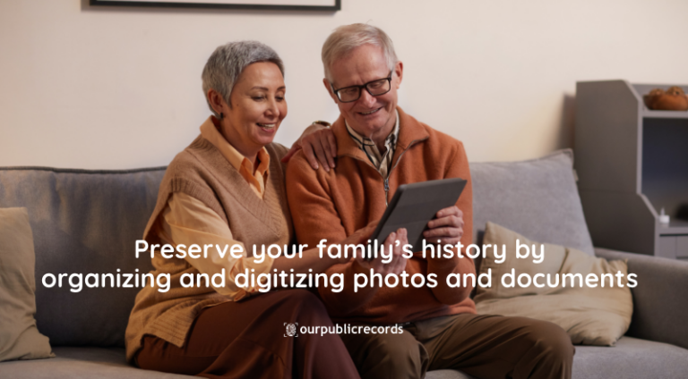 Introduction to Digitizing and Organizing Family Photos and Documents ...